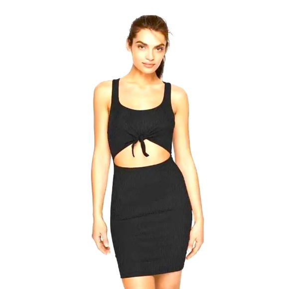 Victoria's Secret | Dresses | Victoria Sport Womens Black Ribbed Tank ...
